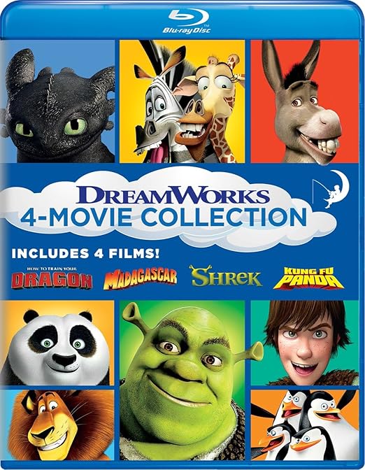 Dreamworks 4 Movie Collection [Blu-ray + DHD]: Amazon.co.uk: DVD & Blu-ray