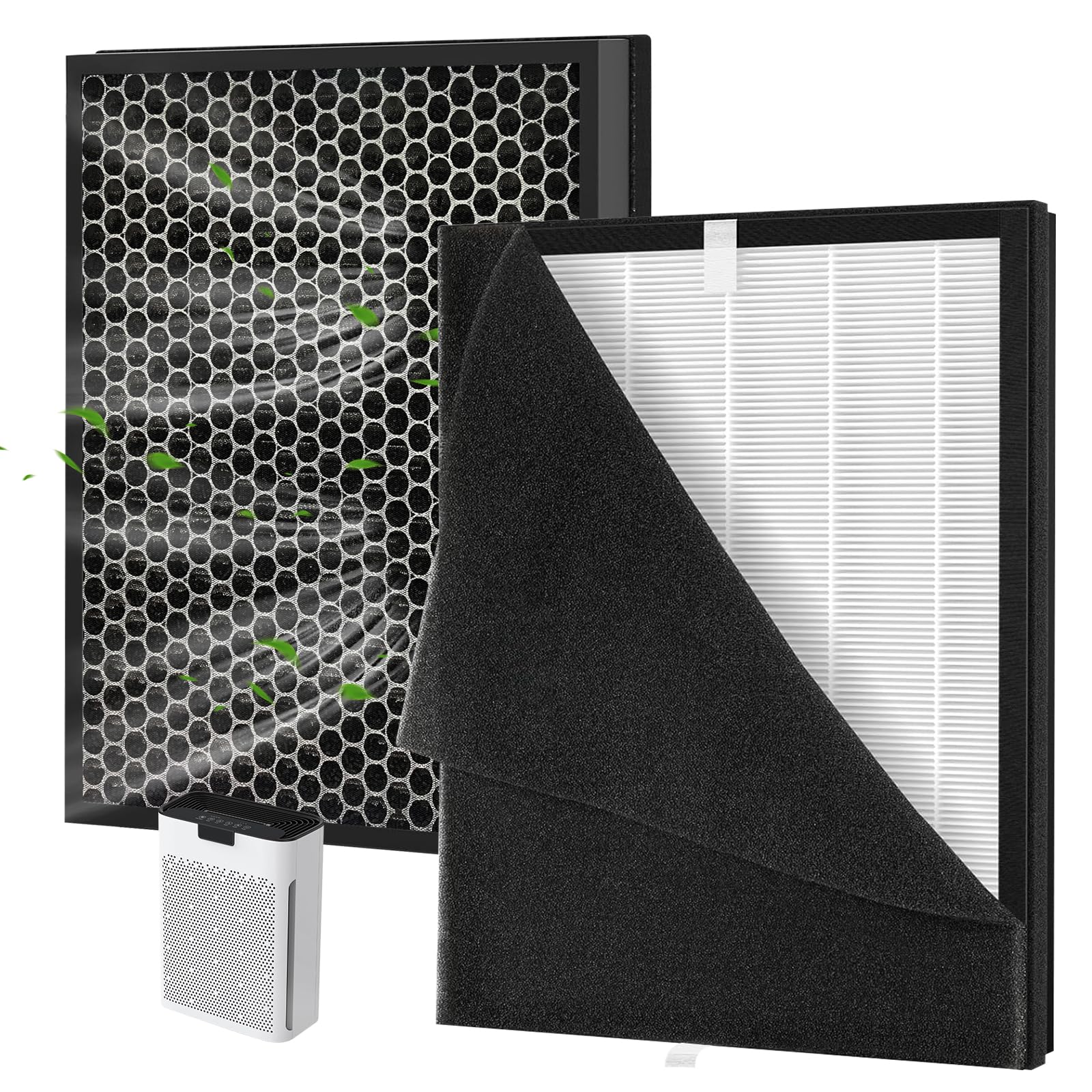 KJ190L Fil-ter Replacement Compatible with MOOKA KJ190L Air Puri-fier?3 ...