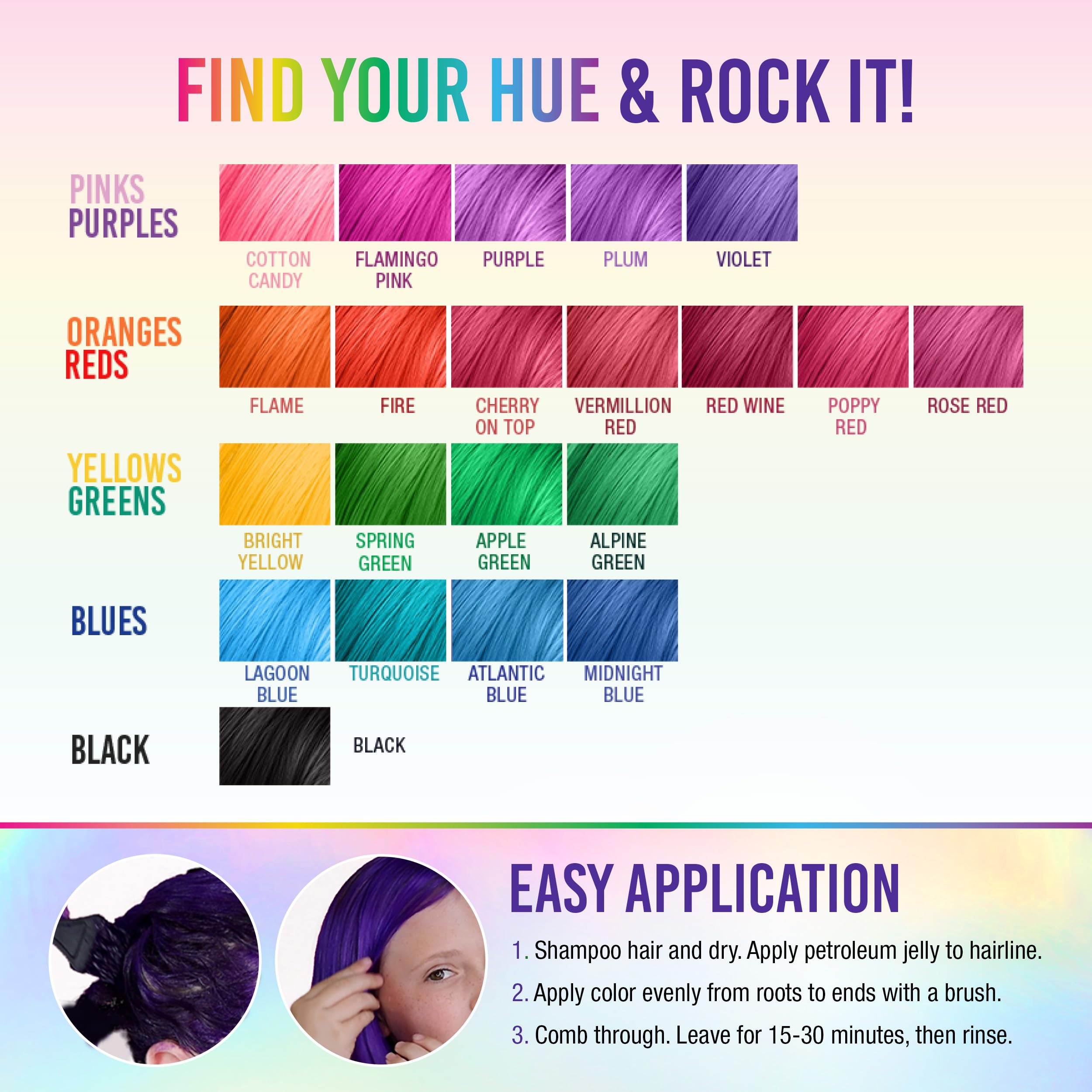 Mua Punky Violet Semi Permanent Hair Color - Vegan, Cruelty-Free ...