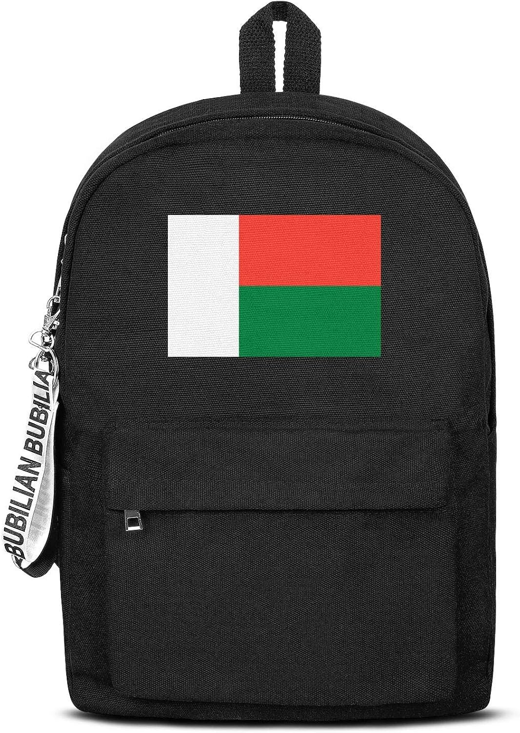 Amazon.com: Travel Laptop Backpack Madagascar Flag Coat Of Arms Student ...