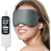Amazon.com: YFONG Heated Eye Mask, Warm Eye Compress Mask for Dry Eyes, USB Electric Eye Heating ...