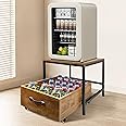 Amazon.com: koretech Mini Fridge Stand with Storage, Mini Fridge Table ...