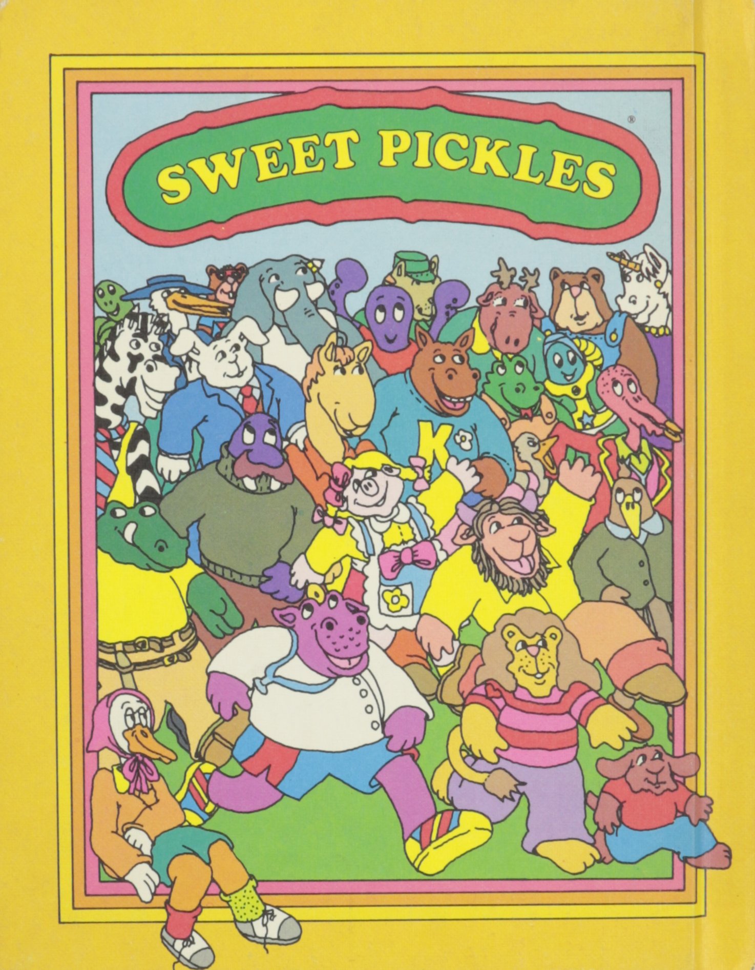 Anyone else loved the Sweet Pickles book series? I loved the map in the ...