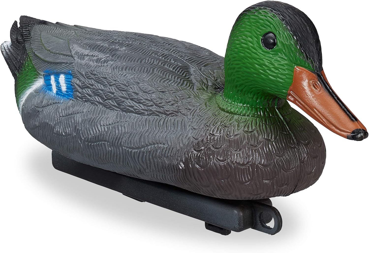 Relaxdays Pond Duck, Swimming Drake, Decoy Duck, Plastic & weatherproof ...
