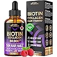 Amazon.com: Liquid Biotin & Collagen - Vitamins for Hair Growth Support ...