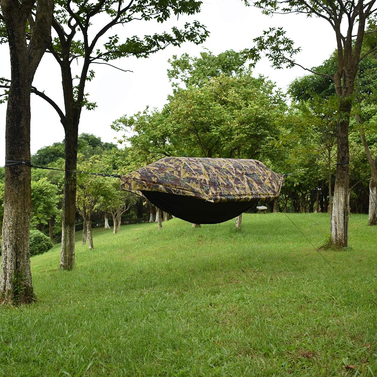 Arredamento da giardino Amaca da campeggio con zanzariera e copertura ...