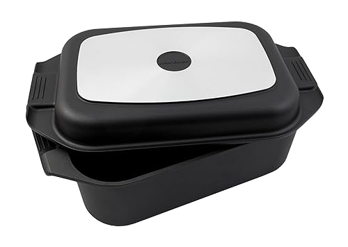 Karcher 2-in-1 Roasting Tin with Lid/Baking Dish, Cast Aluminium, 8.7 ...