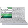 Filterbuy 10x30x1 Air Filter MERV 8, Pleated HVAC AC Furnace Filters (3 ...
