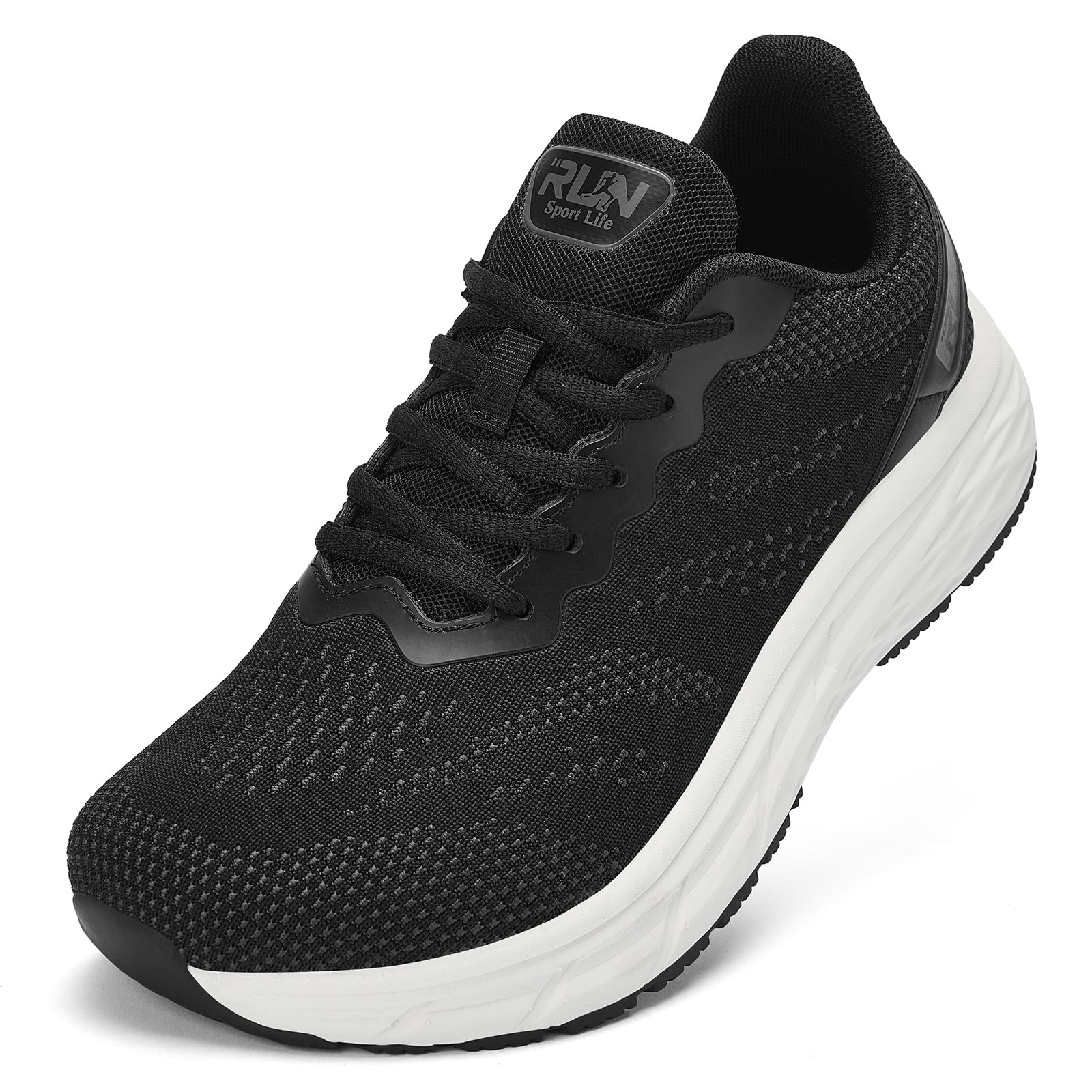 Slow Man Men Running Shoes Wide Toe Box Walking Sneakers Comfortable ...