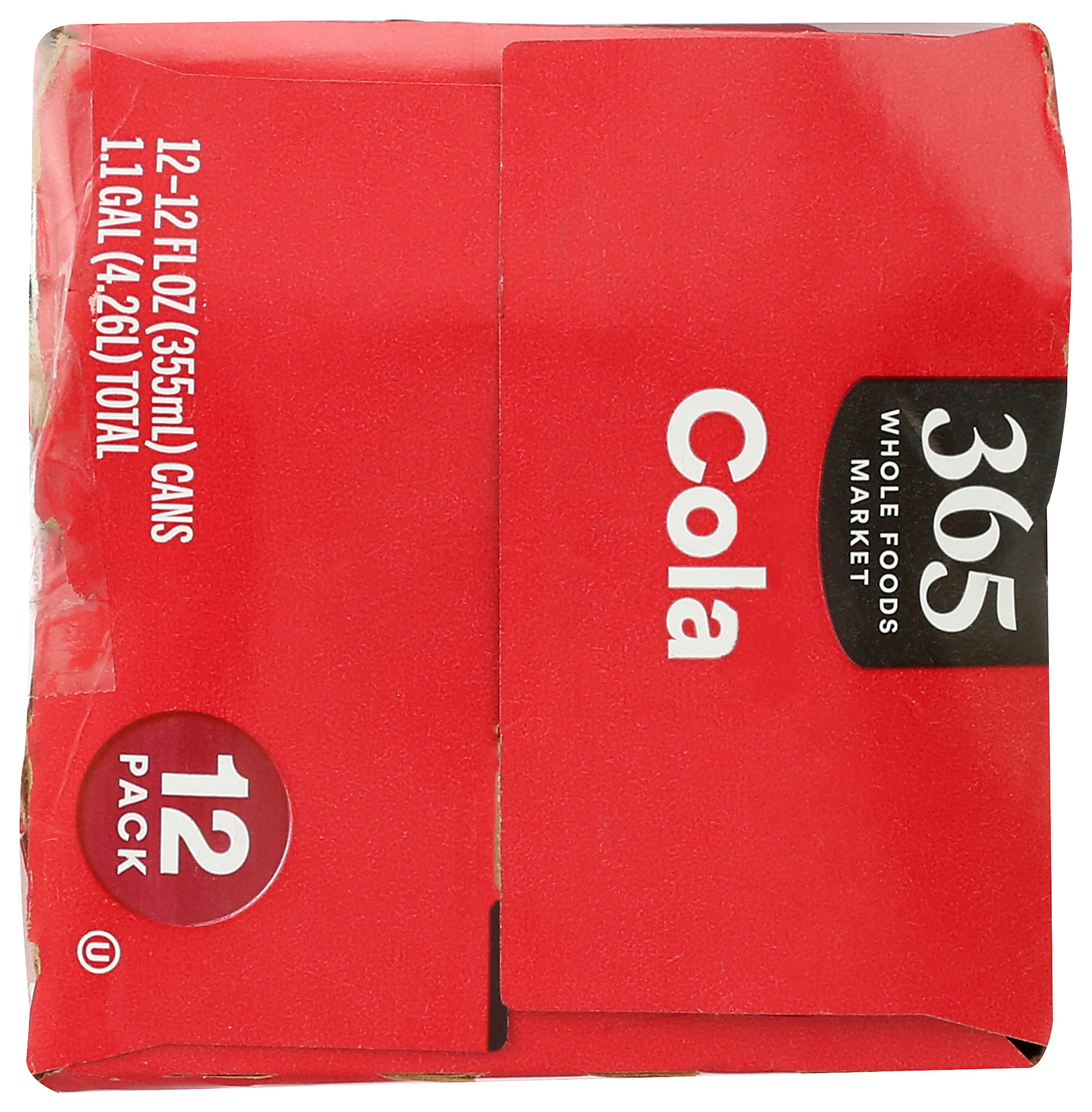 Mua 365 by Whole Foods Market, Cola 12 Pack, 12 Fl Oz trên Amazon Mỹ ...