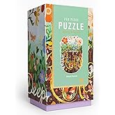 Amazon.com: Lantern Press 750 Piece Jigsaw Puzzle, Firelight Collection, Bask in The Glow : Toys ...