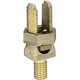 Burndy K2C26 Servit Post Mechanical Grounding Connector, 1" Nut Size ...