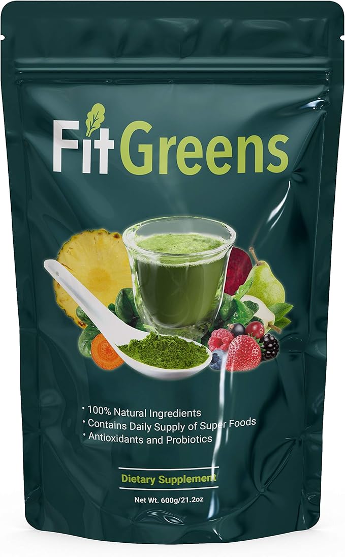 Amazon.com: Fit Greens USDA Organic Superfood Powder Premium Super ...