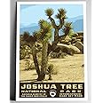 Amazon.com: Joshua Tree National Park Vintage-Style Travel Poster ...