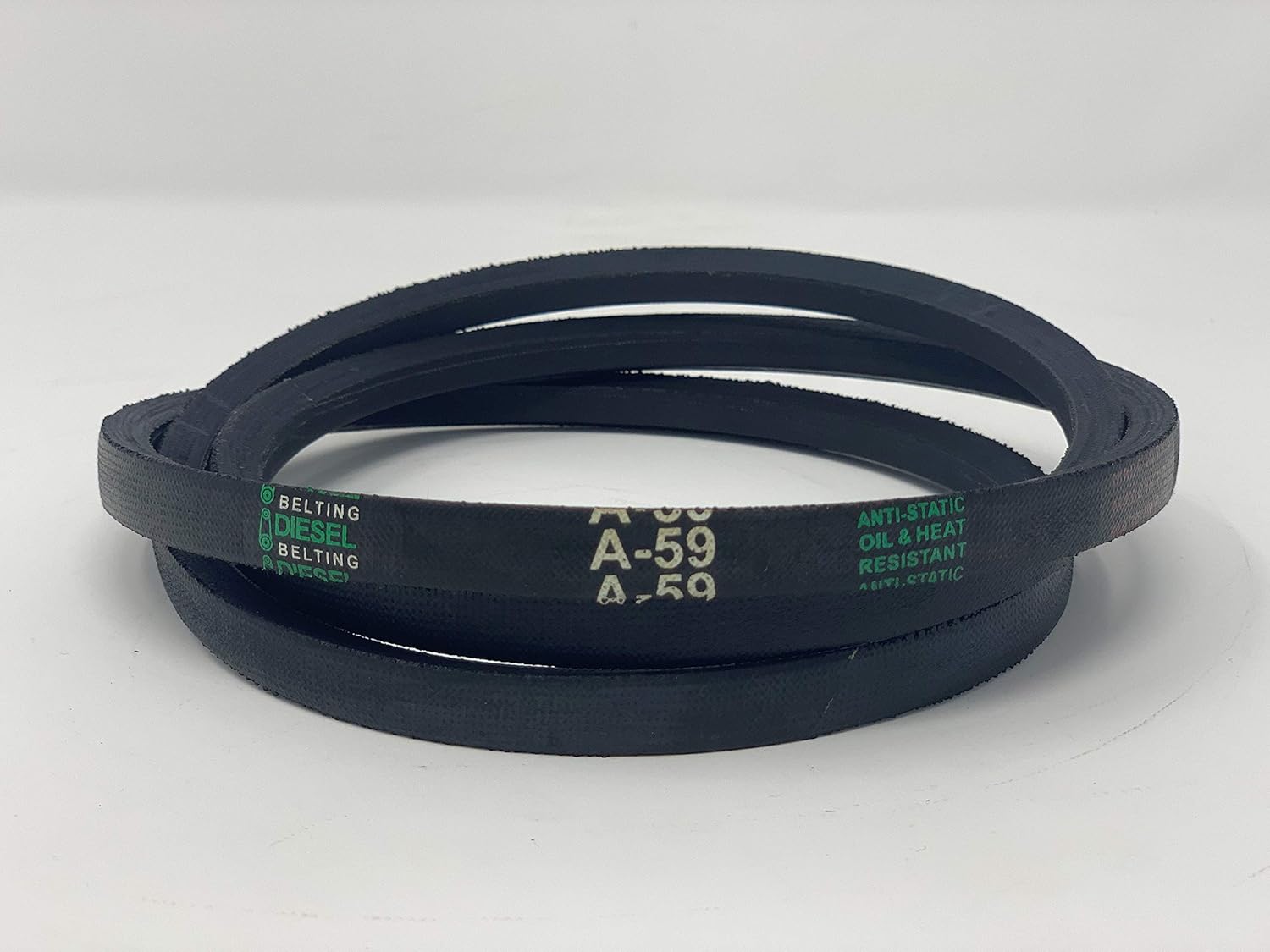 A61 V-Belt 1/2in x 63in Outside Circumference Classic Wrapped 4L630 ...