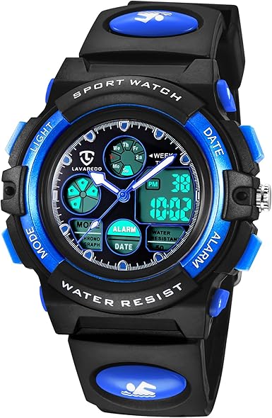 Watches,Kids Watches,Boys Teenagers Digital Outdoors Sport Watch ...