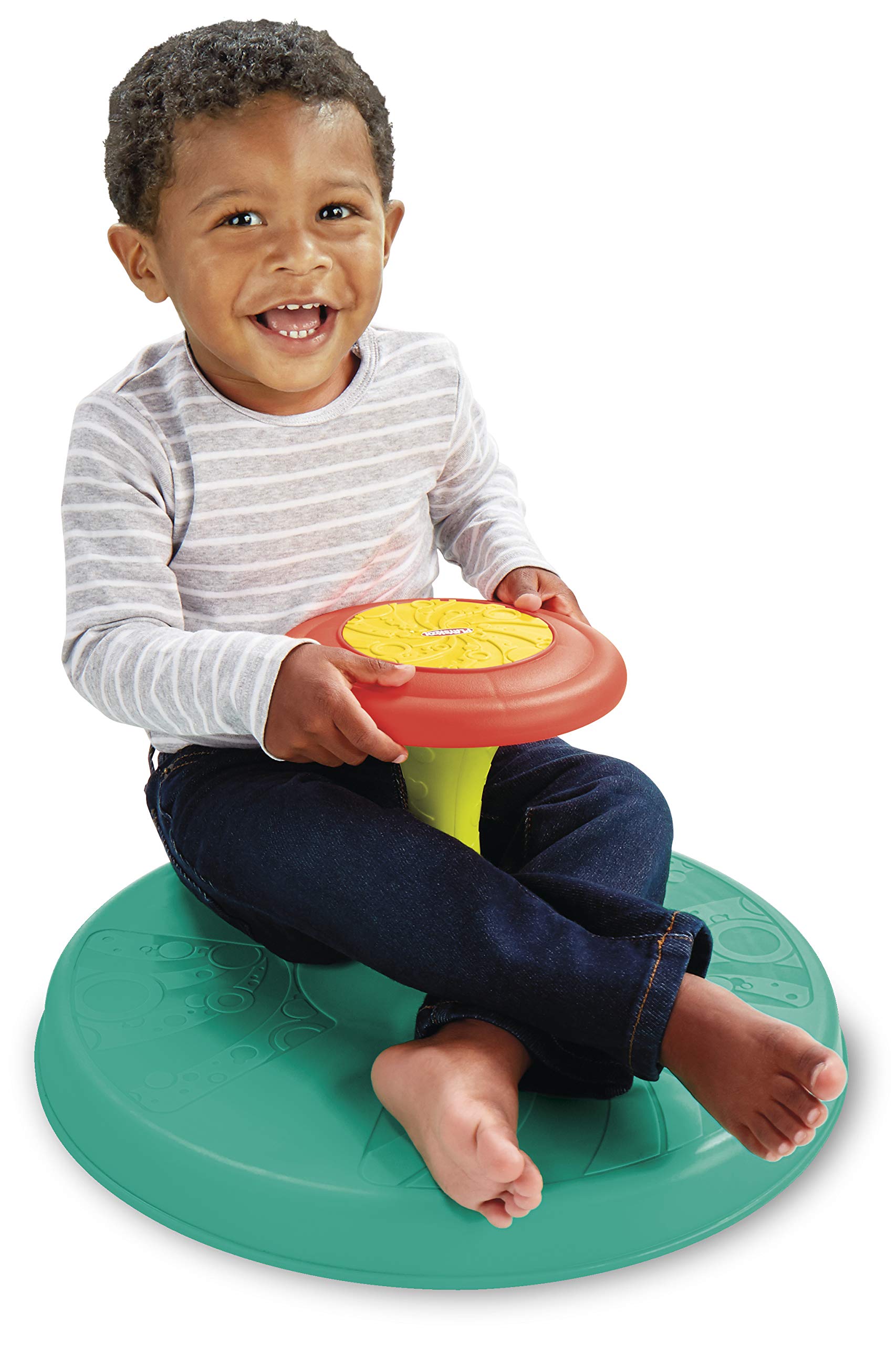 Playskool Heroes Sit ‘n Spin Classic Spinning Activity Toy for Toddlers ...