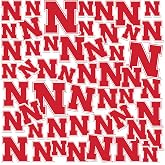 Amazon.com: University of Nebraska Wordmark Logo 50ct Vinyl Sticker ...