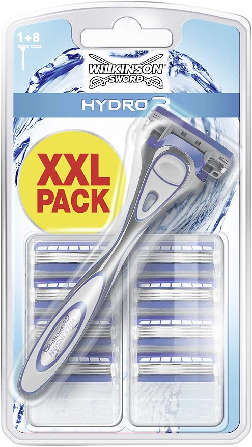 Wilkinson Sword Hydro 3 Men's Razors and blades: Amazon.co.uk: Health ...