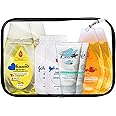 Amazon.com: Bath Essentials Travel Kit, 8 Piece TSA Approved Travel ...