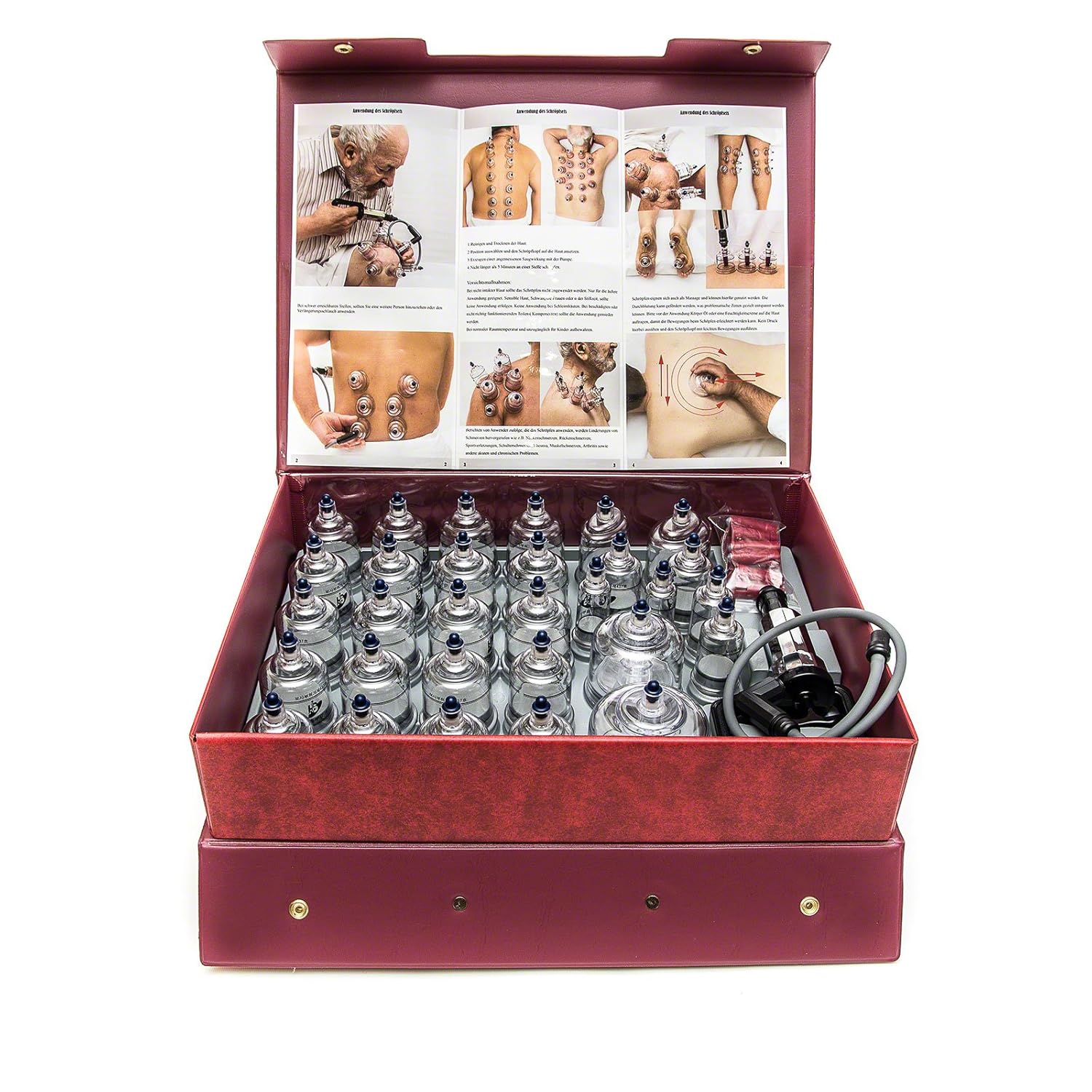 Hansol Cupping Set 30pcs Info Sheet in English Included by Hansol Bu ...