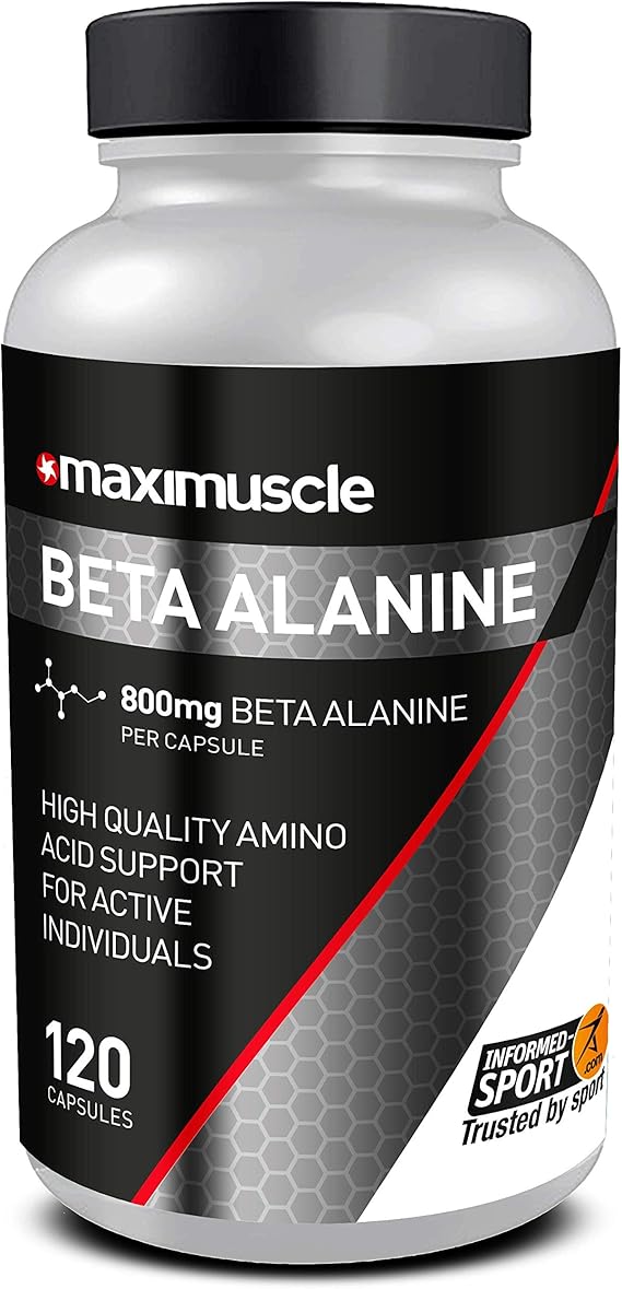 MAXIMUSCLE Beta Alanine Capsules 120'S: Amazon.co.uk: Health & Personal ...