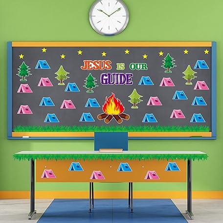 Mua CY2SIDE 74PCS Jesus is Our Guide Cutouts Bulletin Board Border Sets ...