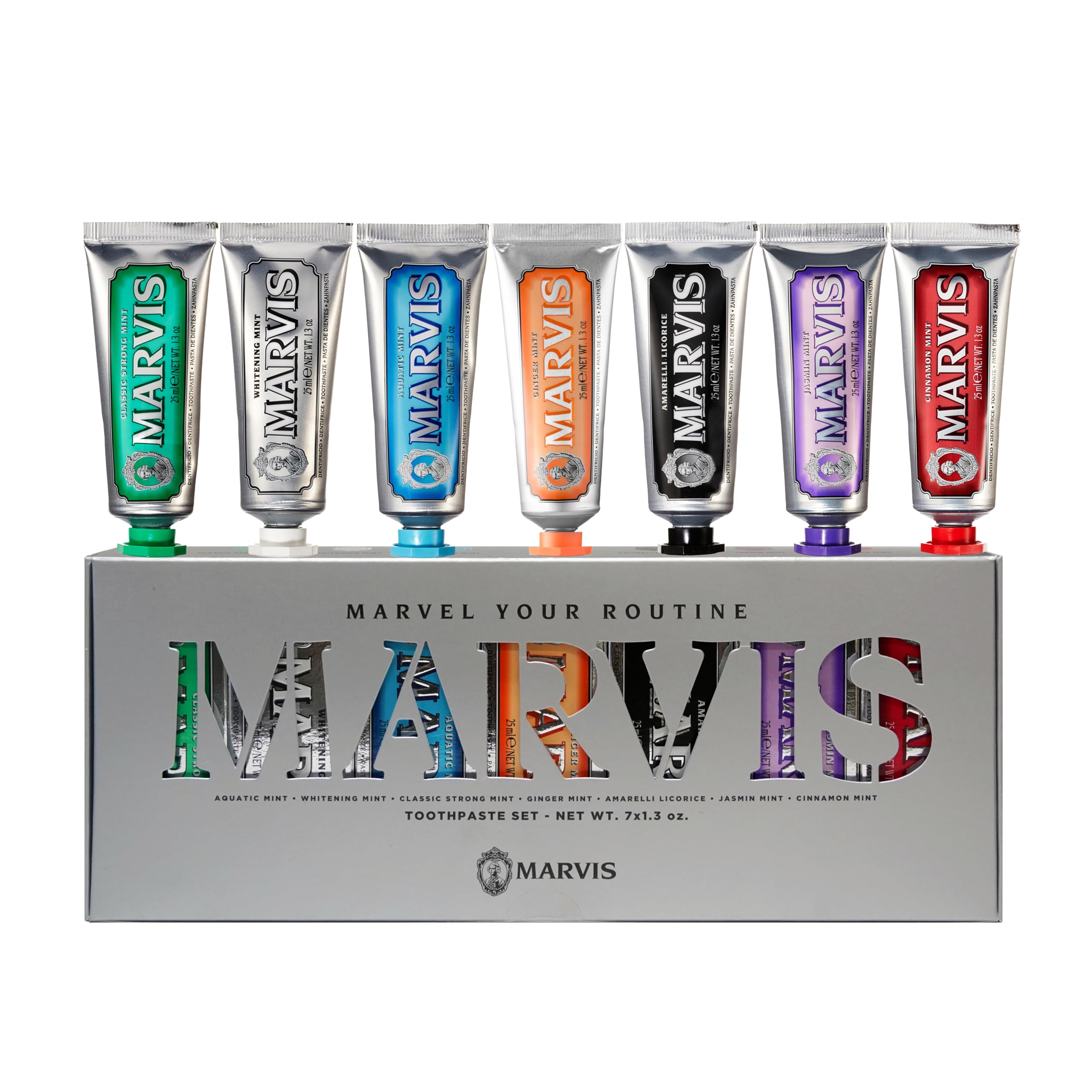 Mua Marvis, flavour collection set of 7 flavours, 25 ml, pack of 7 trên ...