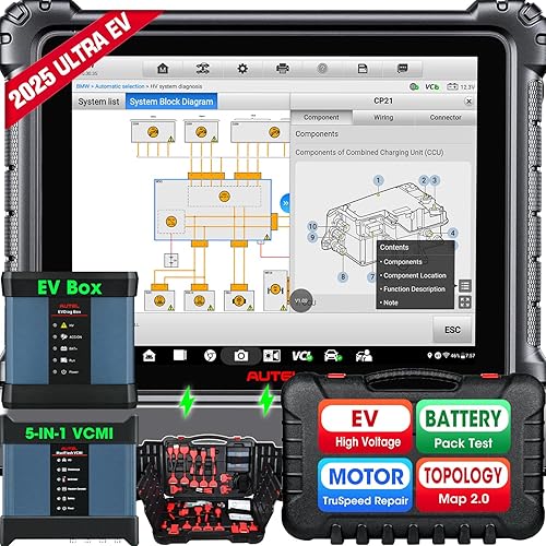 Autel MaxiSYS Ultra EV: 2025 Top EV Ver. of Ultra S2 MSUltra Diagnostic ...