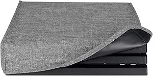 Amazon.com: eXtremeRate Gray Horizontal Dust Cover for PS4 Pro Console ...