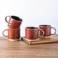 Amazon.com: GBHOME 12 OZ Stackable Coffee Mugs, Ceramic Coffee Cups ...