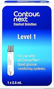 Amazon.com: CONTOUR NEXT Control Solution for Glucose Test Meter, Level ...