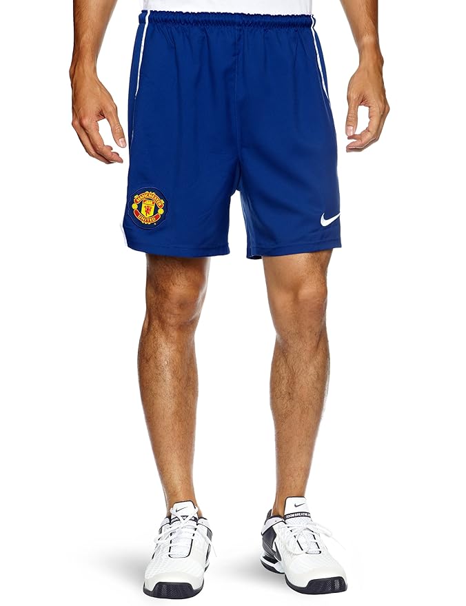 Nike Men's Manchester United 3Rd 28868 Football Shorts - Blue/White/Red ...