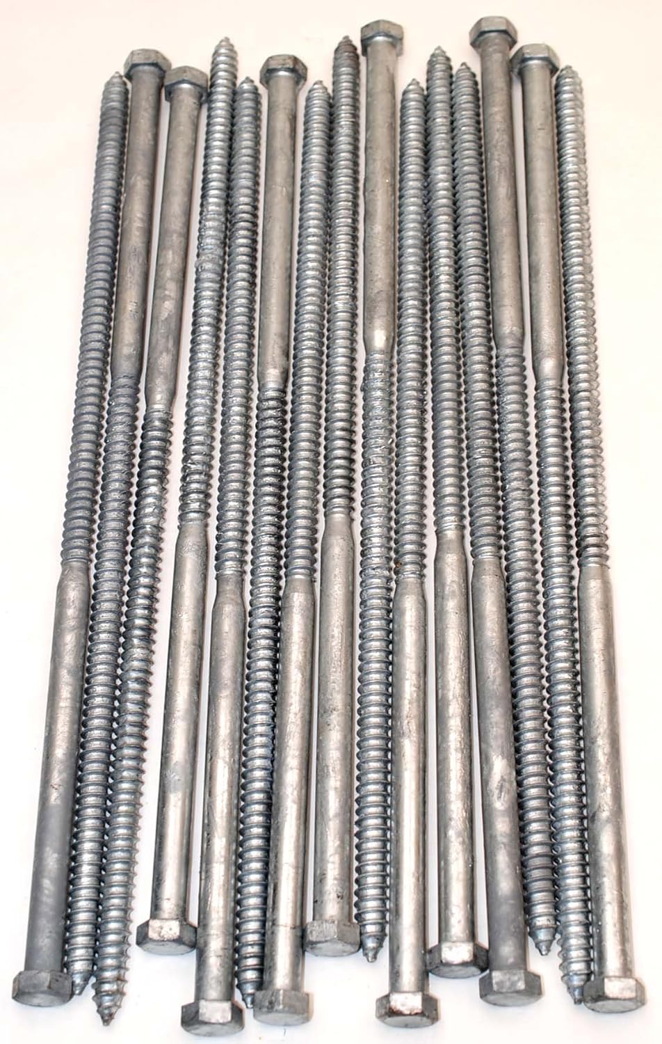 Galvanized Lag Screws 3 4 X 12 Lag Bolts Hex Head 15 Industrial