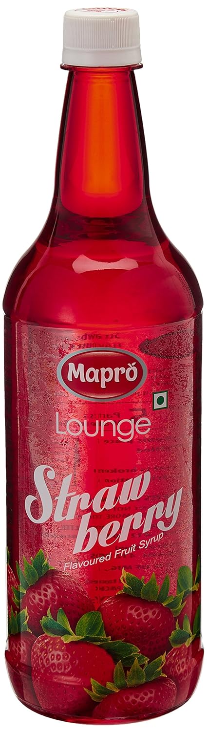Mapro Strawberry Syrup 1000ml ( L): Amazon.in: Grocery & Gourmet Foods