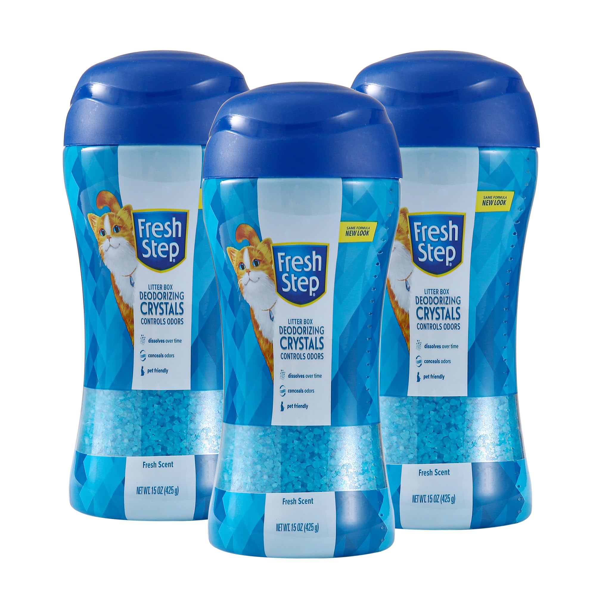 Fresh Step Cat Litter Crystals | Cat Litter Box Deodorizer Product for ...