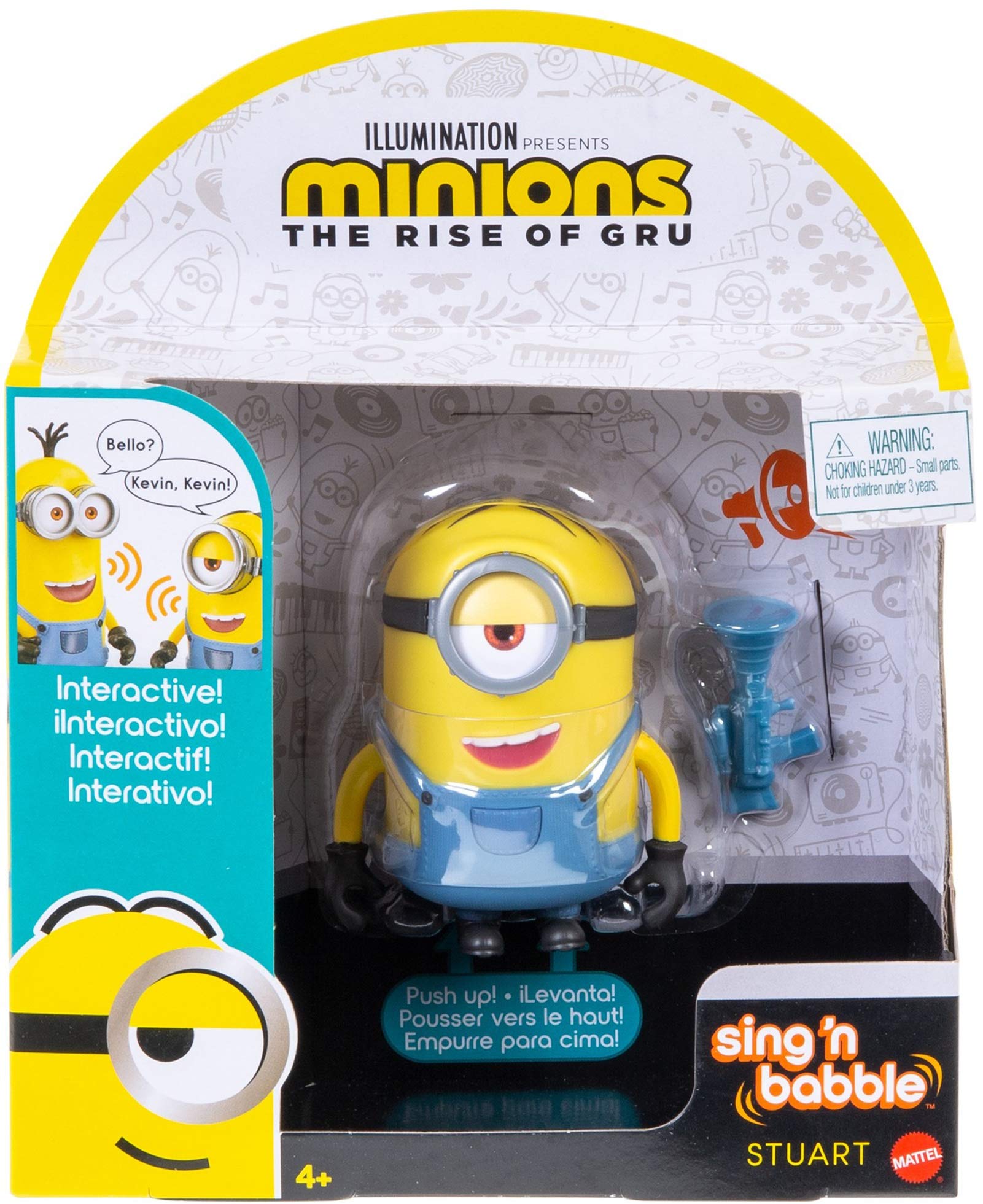 Minions: The Rise Of Gru Sing ‘N Babble Stuart Interactive Action ...