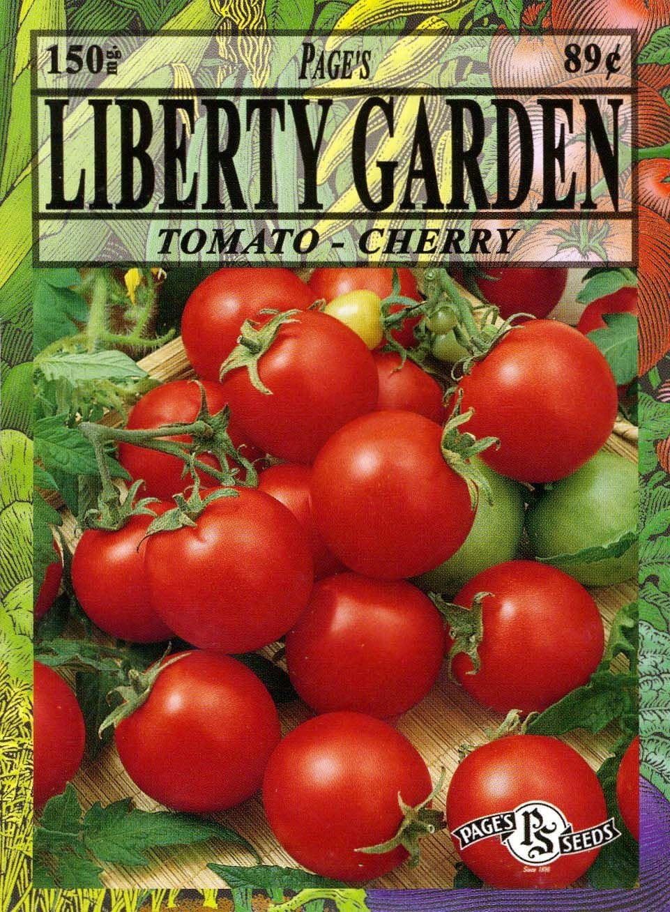 Page's Seed LG595 Tomato Cherry Seed Packet: Amazon.ca: Patio, Lawn ...