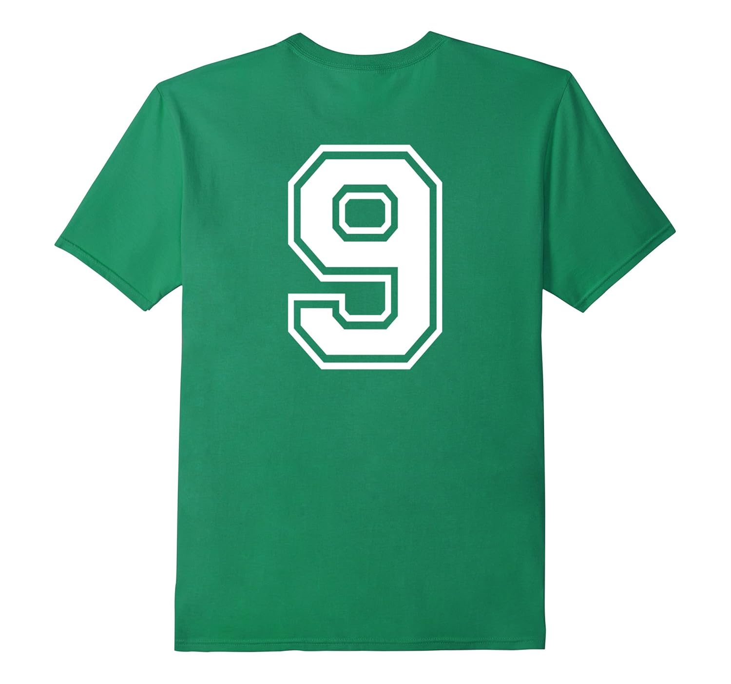 Number 9 T Shirt BACK-PL – Polozatee