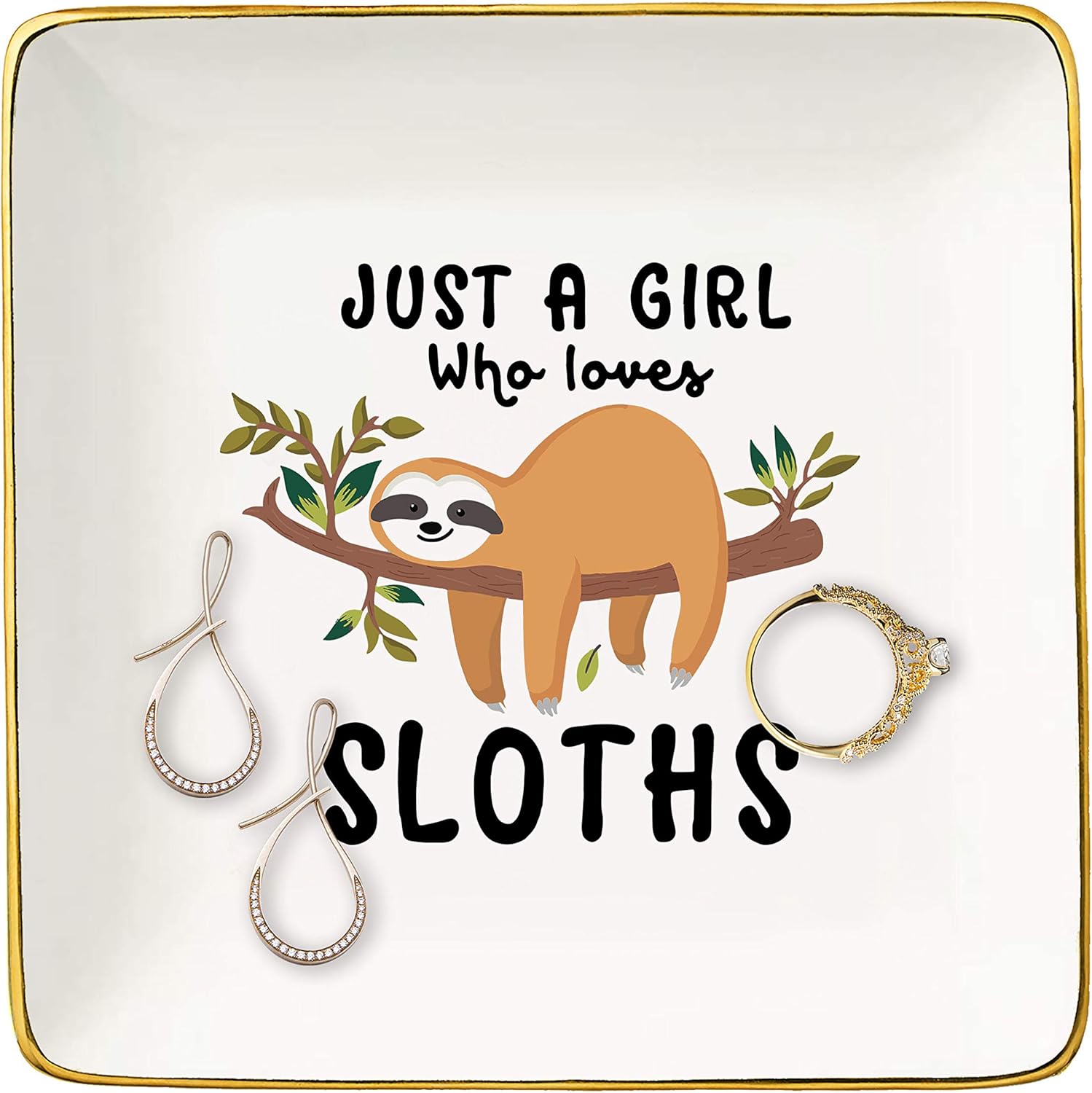 Amazon.com: Funny Sloth Gifts For Teen Girls - Birthday,Christmas,Back ...
