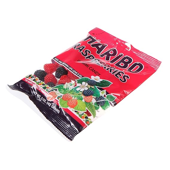 Haribo Gummi Raspberries, 16 Oz.: Amazon.com: Grocery & Gourmet Food