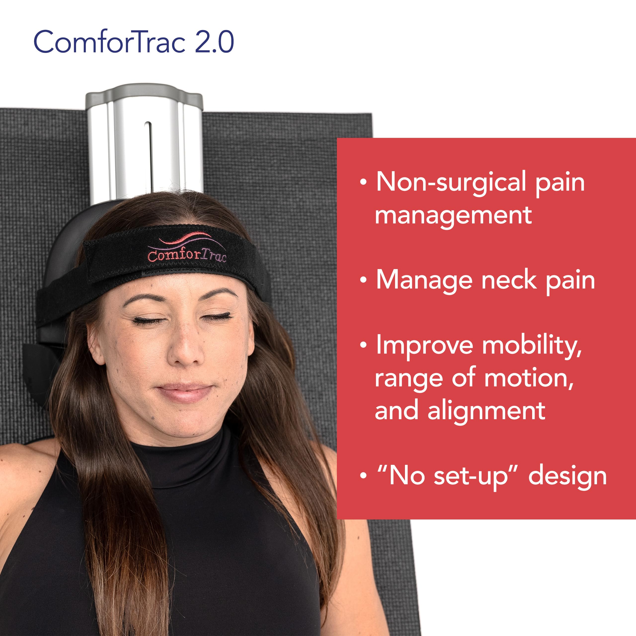 ComforTrac-Deluxe Home Cervical Traction Kit 2.0, Neck Therapy ...
