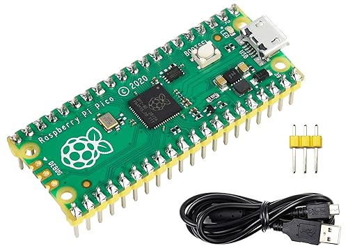 With Pre-Soldered Header Raspberry Pi Pico Microcontroller Development ...