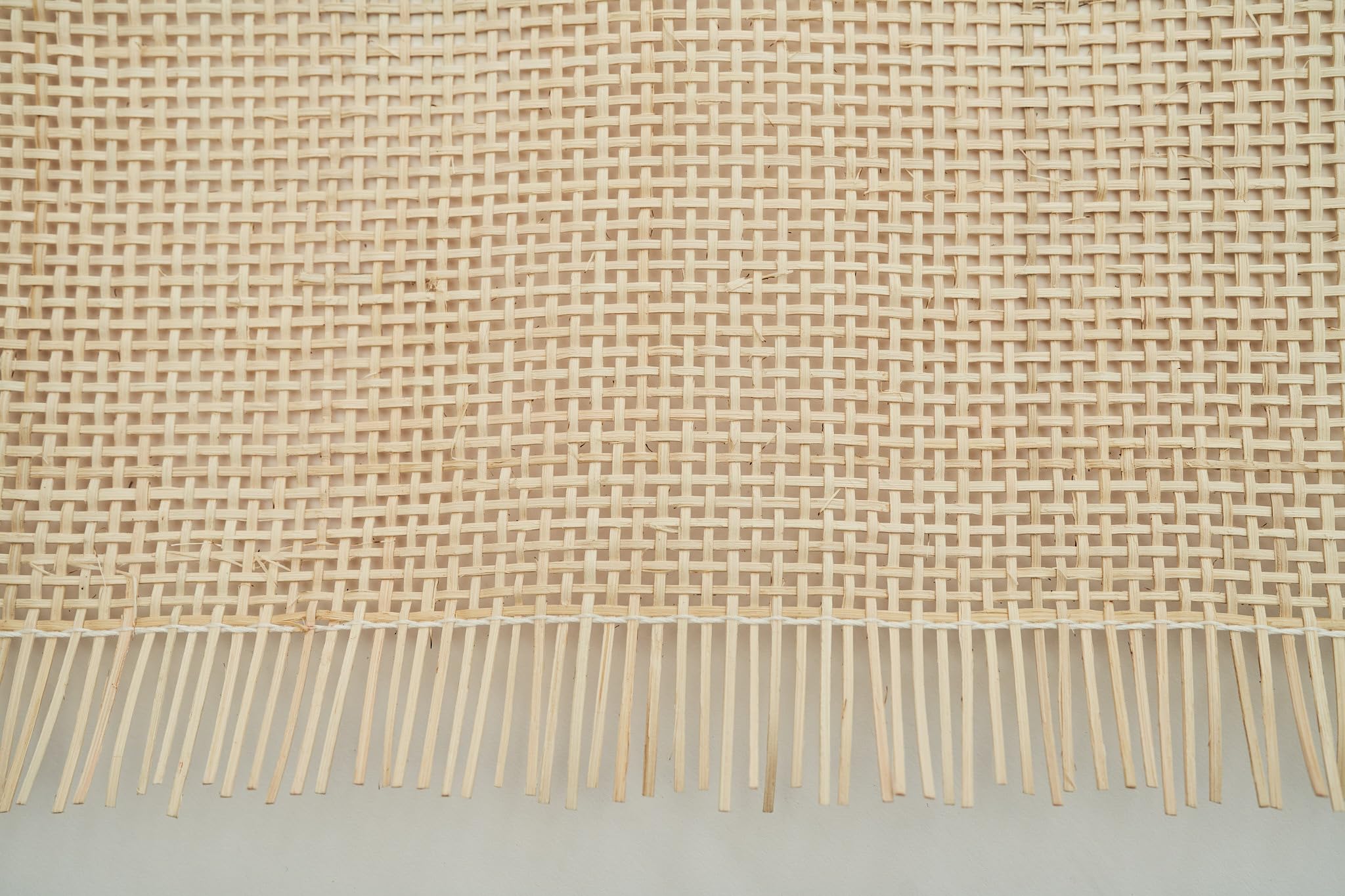 Mua 24" Width Natural Rattan Square Webbing, Radio Weave, Rattan for ...