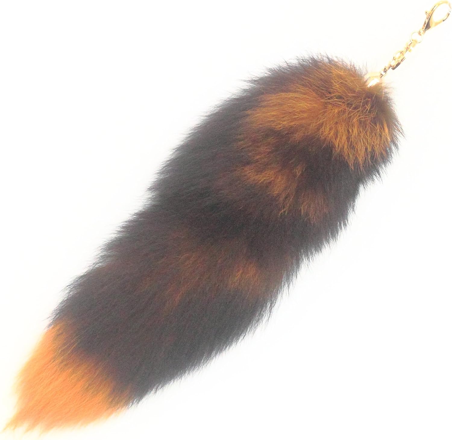 Fosrion Fluffy Colored Fox Tail Fur Cosplay Toy Handbag accessories Key ...