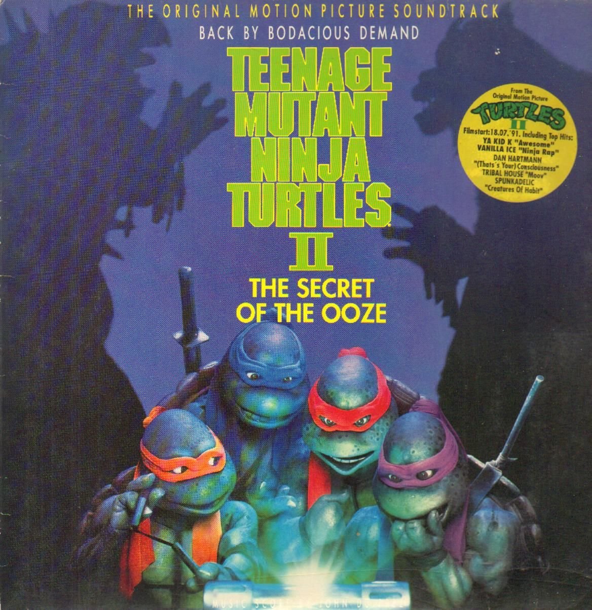 - Teenage Mutant Ninja Turtles II- The Secret of The Ooze - Soundtrack ...