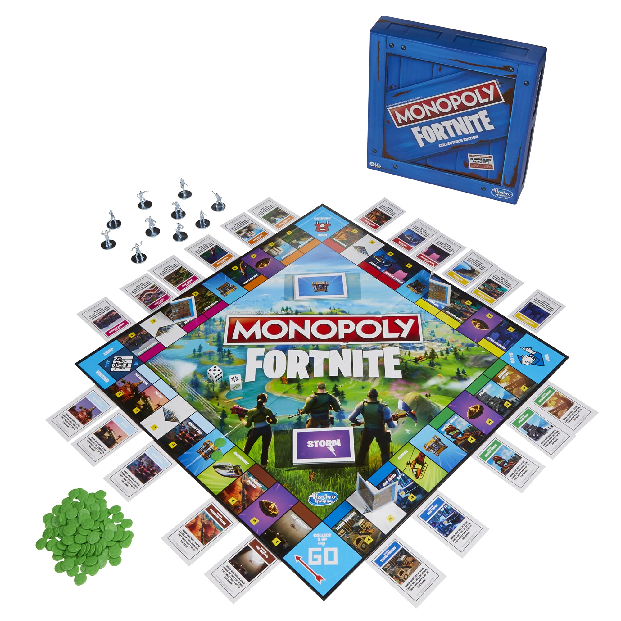 Mua Monopoly: Fortnite Collector's Edition Board Game Inspired by ...