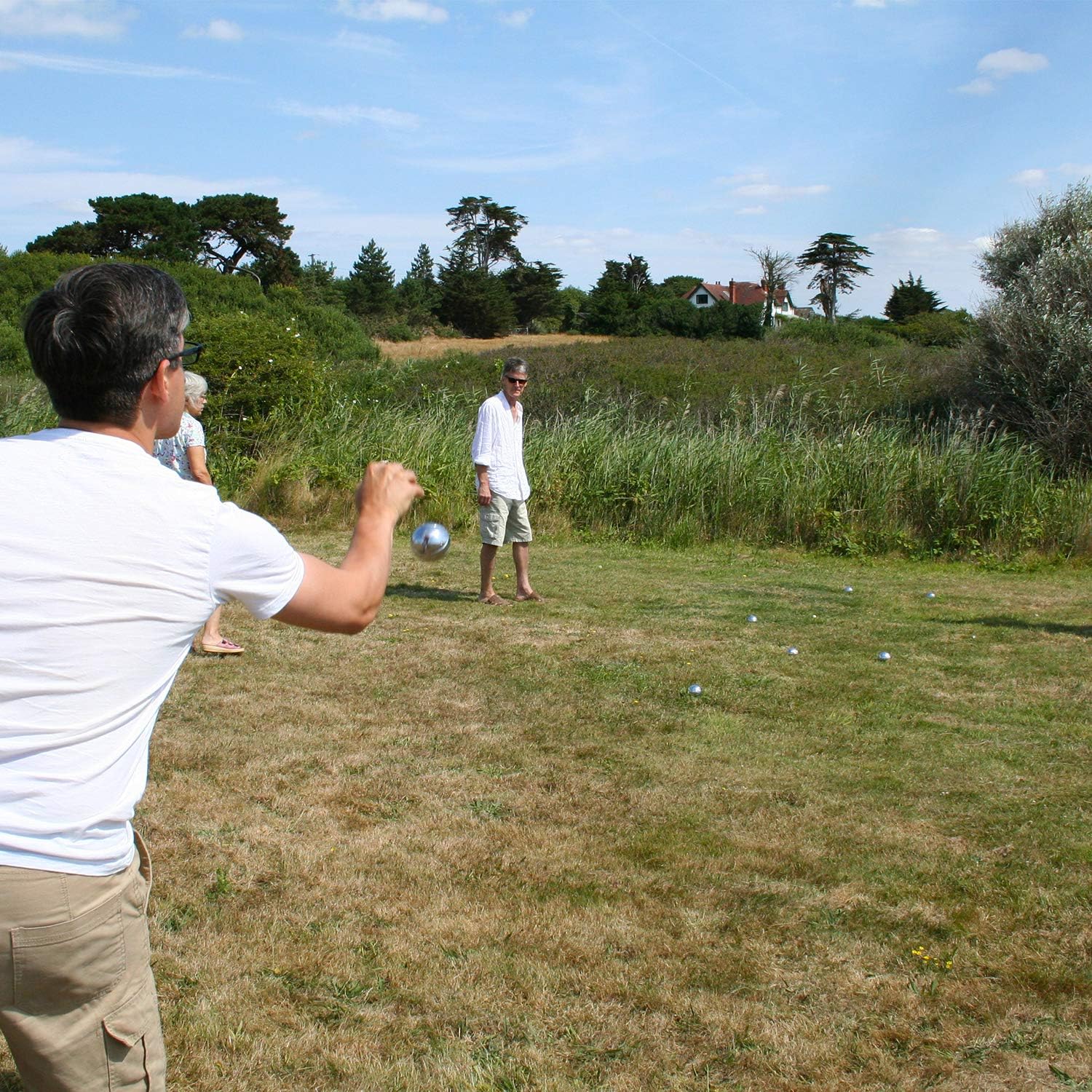 Big Game Hunters 4 Player Premium Boules / Petanque Set with Rust Free ...