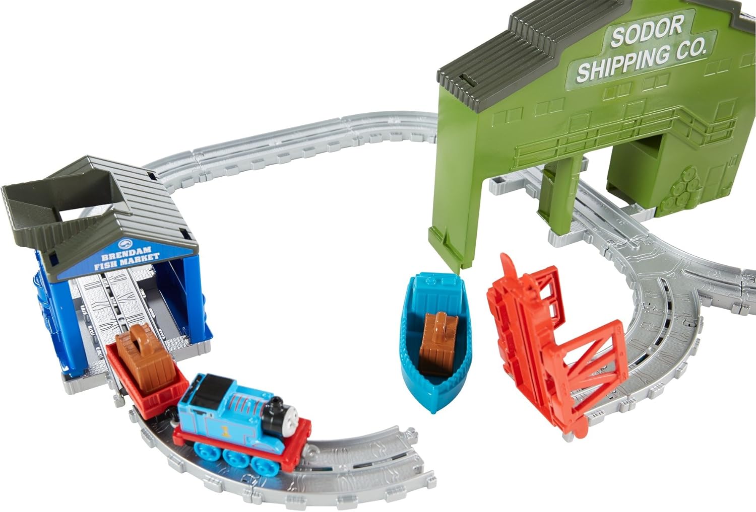 Thomas & Friends DVT13 Cranky at the Docks Set, Thomas the Tank Engine ...