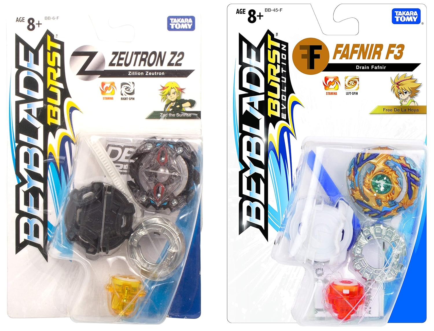 Buy Takaratomy Beyblade Burst - Zillion Zeutron & Evolution Drain ...